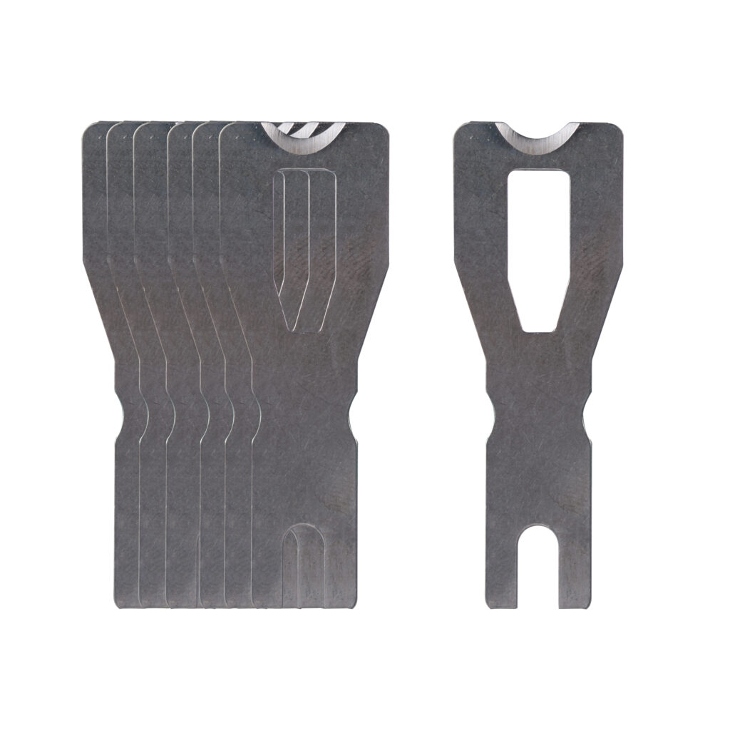 Weld Trimming Knife Blades – 10pcs High-Carbon Steel Set